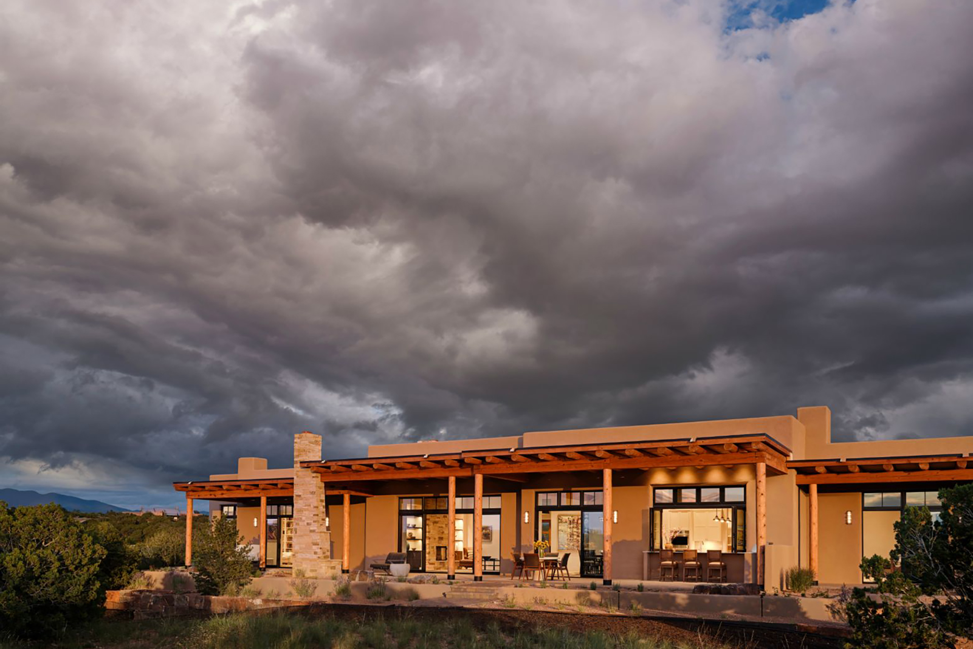 Rustic Modern - Zachary and Sons Custom Homes - Santa Fe, New Mexico ...